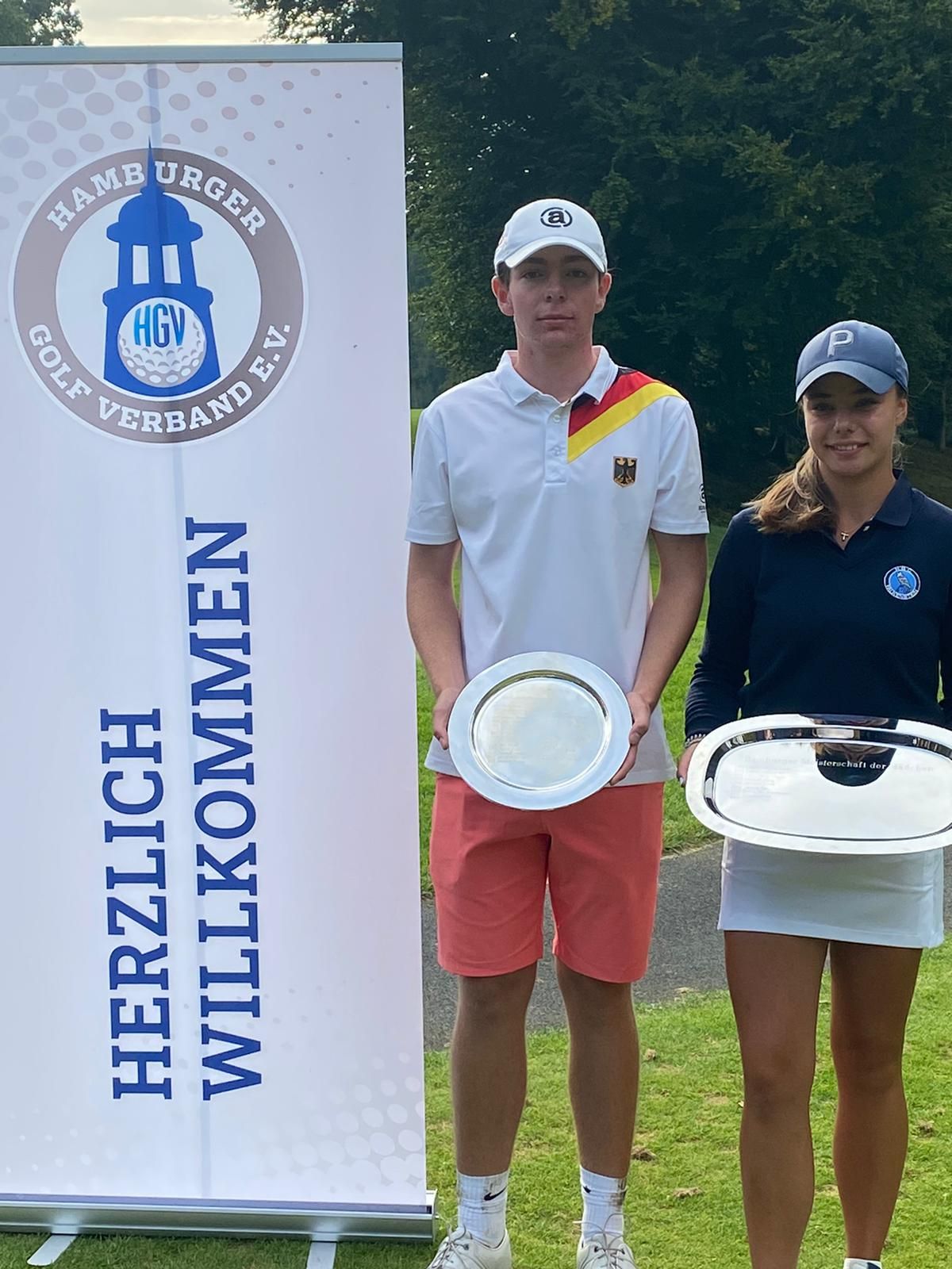 Hamburger Golf Verband e.V.: Victoria Stoll und Nico Kregler neue ...